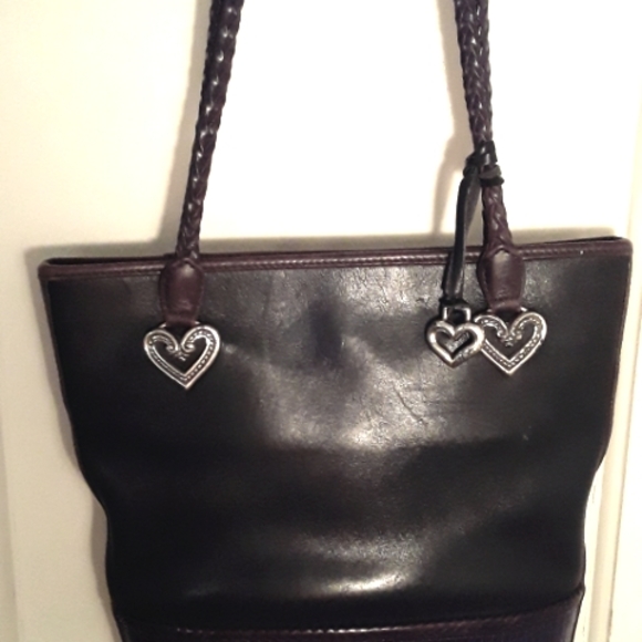 Brighton | Bags | Vintage Brighton Brown Leather Tote Bag | Poshmark